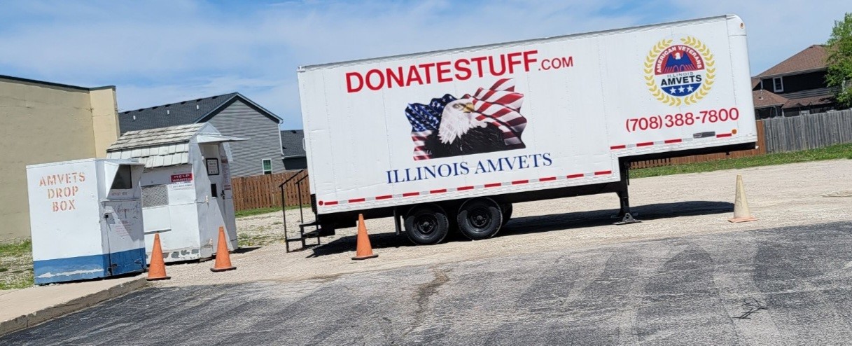 AMVETS Donation Trailer - Ace Hardware - Donate Stuff