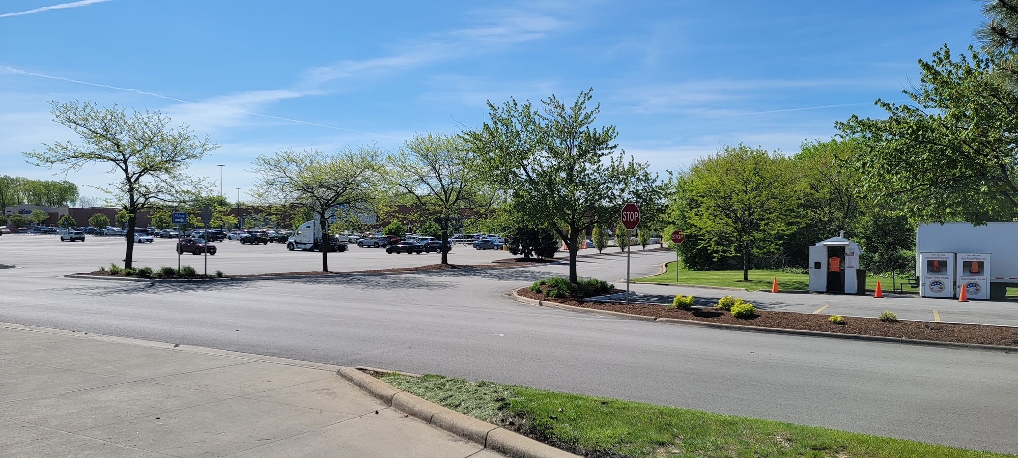 AMVETS Donation Trailer - Walmart - Donate Stuff